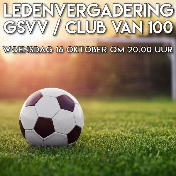 Uitnodiging algemene ledenvergadering GSVV – GSVV